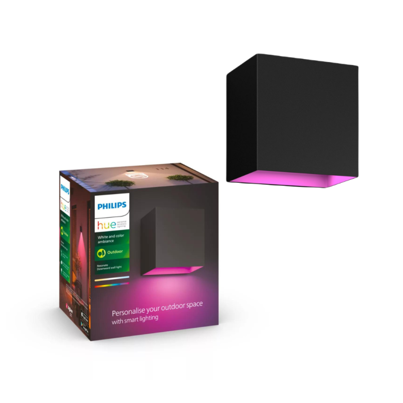 Aplique para exteriores RESONATE DOWNWARD de Philips Hue | La Casa de ...